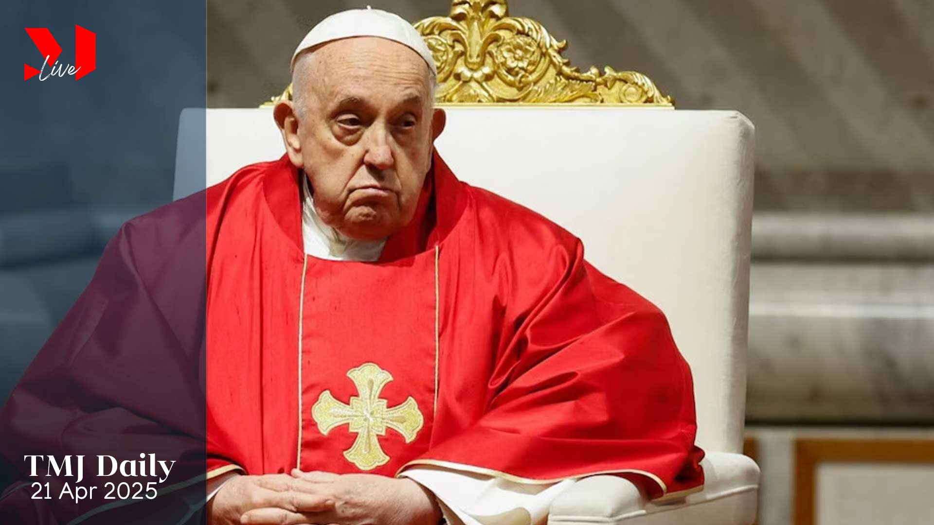 മാര്‍പാപ്പ കാലം ചെയ്തു